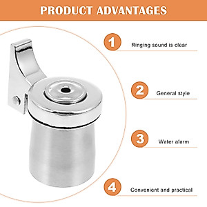 Tea Kettle Whistle Replacements Water Boiling Kettle Nozzle Whistling Parts Tea Kettle Kettle Replace Nozzle Kettle Lound Whistle Kettle Warning Accessory