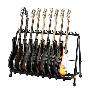 Hercules Stands GS525B 5 Space Guitar Rack Black