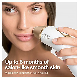 Braun IPL Hair Removal for Women and Men, New Silk Expert Pro 5 PL5157, for Body & Face, Long-lasting Hair Removal System, Alternative to Salon Laser Hair Removal, with Venus Razor, Pouch