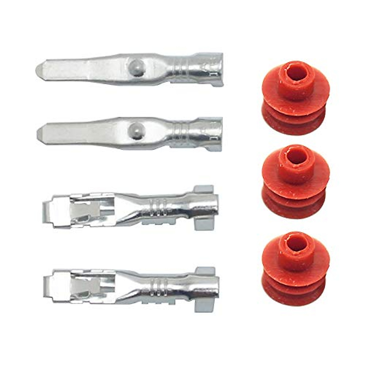 FEELDO Car Motorcycle HB4/9006 Bulb Waterproof Quick Adapter Connector Terminals DIY Plug Male/Female Kit