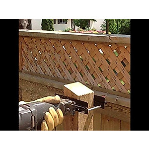 ReciProMate- Reciprocating Saw Guide Attachment For Cutting 4x4 Fence and Deck Posts