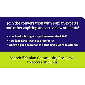 LSAT Logic Games Prep 2023: Real LSAT Questions + Proven Strategies + Online (Kaplan Test Prep)