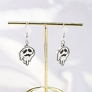 MYOSPARK The Owl House Inspired Gift The Owl House Characters Earrings The Owl House Fan Gift Hexside School of Magic and Demonics Jewelry (ABOMINATION ER)