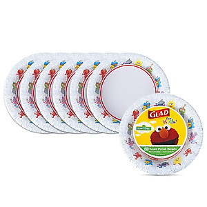 Sesame Street Party Supplies Set - 18 Person Elmo Birthday Party Bundle with Disposable Sesame Street Plates, Bowls, and Cups Plus Loot Bags | Sesame Street Party Favors