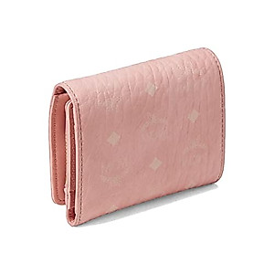 MCM Aren Vi Small Wallet Mini Blossom Pink Visetos One Size