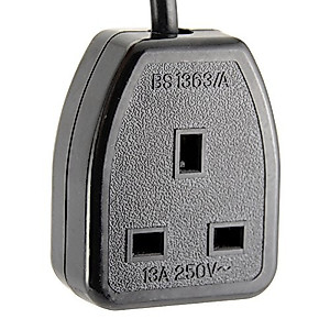 PDU/UPS Power Extension Cable,Quality UPS Power Cable IEC320 C14 Male Plug to UK 13A Female Socket BS1363