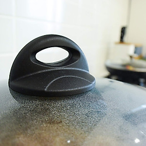 2 PACK Pot Lid Top Replacement Knob Sector Style. Kitchen Cookware Universal Replacement Pan Lid Holding Handles.