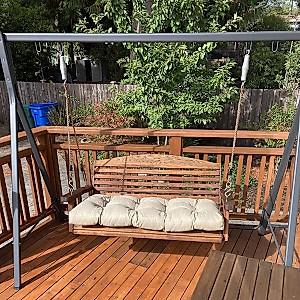 Ymeibe Porch Bench Swing Nylon Ropes Indoor Outdoor 8 ft Extra Long Adjustable Hammock Swinging Chair Straps Hanging Kit for Adjustment or Extension - Holds to 700lbs Set of 2