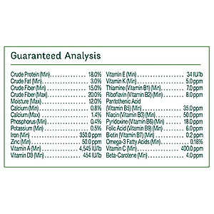 Wild Harvest Advanced Nutrition Guinea Pig 4.5 Pounds, Complete and Balanced Diet, Pack of 4