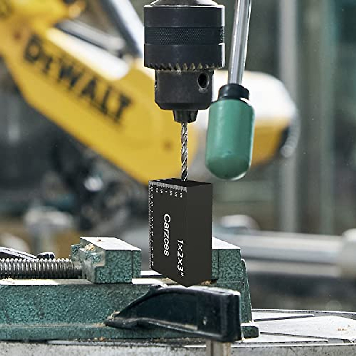 Setup Blocks Height Gauge Set, 15pcs Precision Aluminum Height Gauges Set Setup Bars, Testing Gage Block Gage Measuring Tool for Router and Table Saw Woodworking Accessories- Black