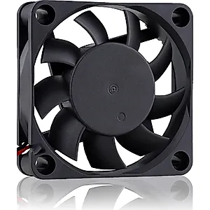 GDSTIME Dual Ball Bearing 60mm x 60mmx 15mm 12V High Speed DC Brushless Cooling Fan