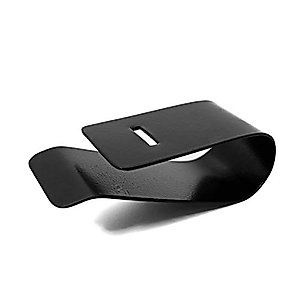 Ramtech Sun Visor Clip Car Mount for Radar Laser Detector, Compatible with Escort Solo 4 5 S2 S3 S4 RD-5110 C65 Redline S55 SC55 X70 X80, SVCM