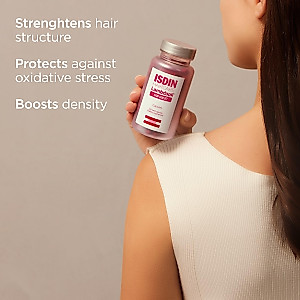 ISDIN Lambdapil Hair Density Loss, Dietary Supplement for Stronger, Thicker and Healthier Hair, 60 capsules