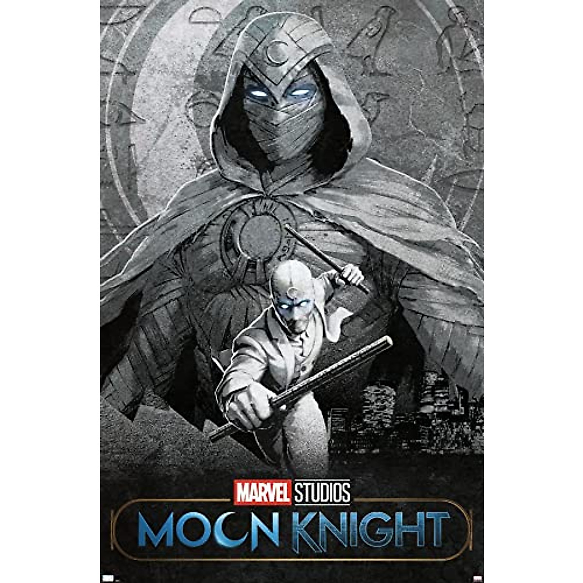 Trends International Marvel Moon Knight - Teaser Wall Poster, 22.375" x 34", Unframed Version