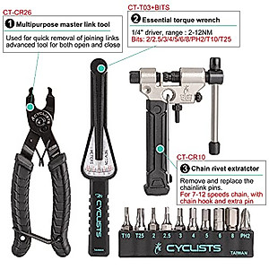 27 Piece Bike Tool Kit - Bike Tools Maintenance Repair Kit - Mountain/Road Bike Bicycle Repair Tool Kit With Storage Case