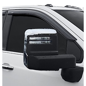 Auto Ventshade [AVS] Ventvisor / Rain Guards | Outside Mount, Smoke Color, 2 pc | 92754 | Fits 1997 - 1999 Ford F-250 Standard Cab, 1997 - 2003 Ford F-150 Standard Cab