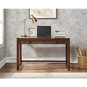 OSP Home Furnishings Baton Rouge Writing Desk, Walnut