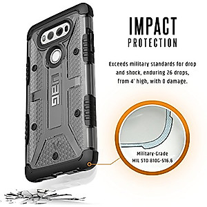 URBAN ARMOR GEAR [UAG] LG V20 Plasma Feather-Light Rugged [Ash] Military Drop Tested Phone Case