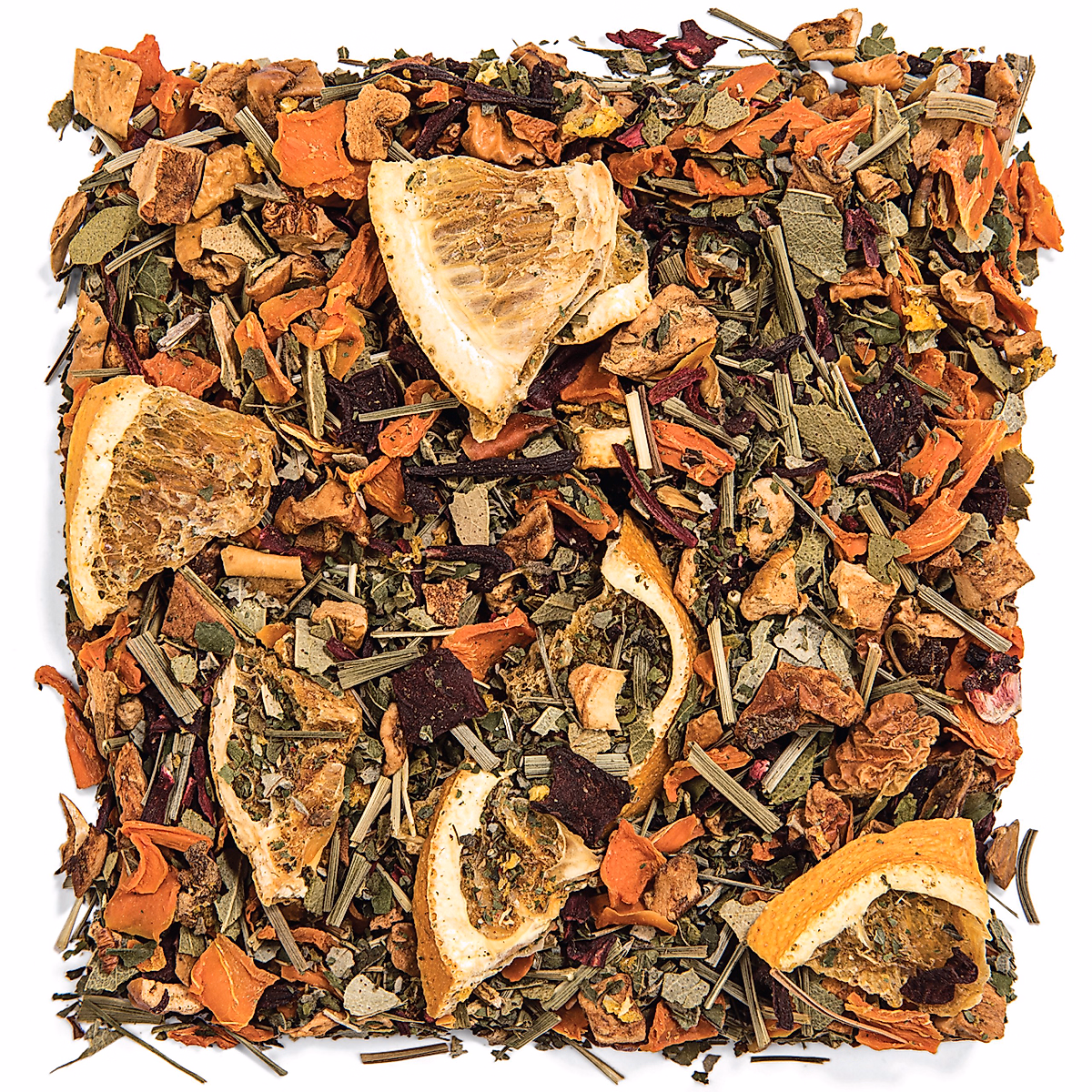 Tealyra - Orange Lemonade - Hibiscus - Eucalyptus - Lemongrass - Herbal Fruity Loose Leaf Tea Blend - VitaminsRich - Boost Immune System- 100% Natural – Hot and Iced - Caffeine-Free - 110g (4-ounce)