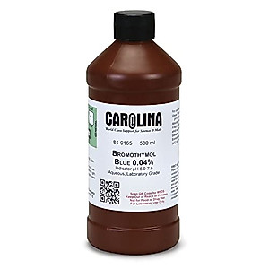 Bromthymol Blue, 0.04% Aqueous, Laboratory Grade, 500 mL