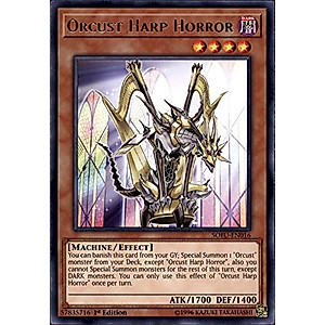 Yu-Gi-Oh! - Orcust Harp Horror - SOFU-EN016 - Soul Fusion - Unlimited Edition - Rare