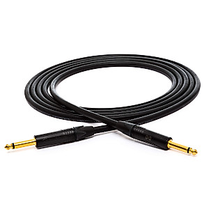 Hosa CGK-005 Neutrik Straight to Same Edge Guitar Cable, 5 feet