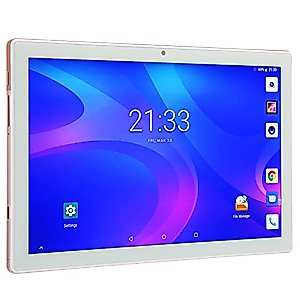 Kufoo Search Tablet, 10.0 Inch Pink Tablet 100‑240V for 11.0 for Play (US Plug)