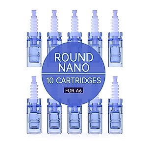Dr.Pen Ultima A6 Replacement Cartridges 10 Pcs (Round Nano)