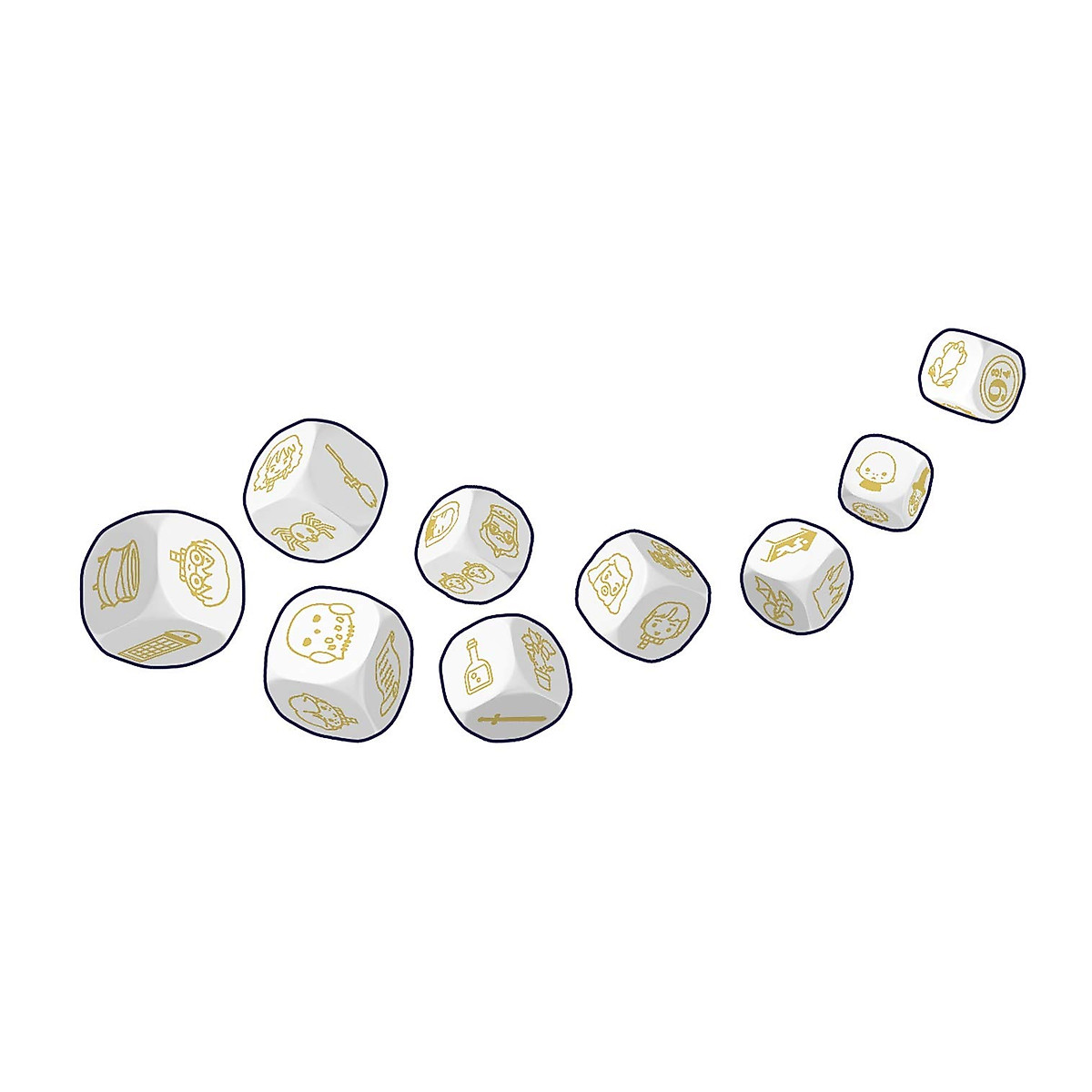 Asmodee Story Cubes, Harry Potter, Family Game, Story Game, German