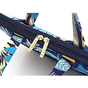 kayond Forest Series Bule Patten Waterproof Laptop Shoulder Messenger Bag Case Sleeve for 12 Inch 13.3 Inch Laptop
