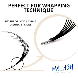MA LASH Power Eyelash Extension Adhesive Glue - 0.17fl.oz / 5ml - Ultra-Fast 1-Second Drying Time - 8 Weeks Retention - Professional-Grade, Black