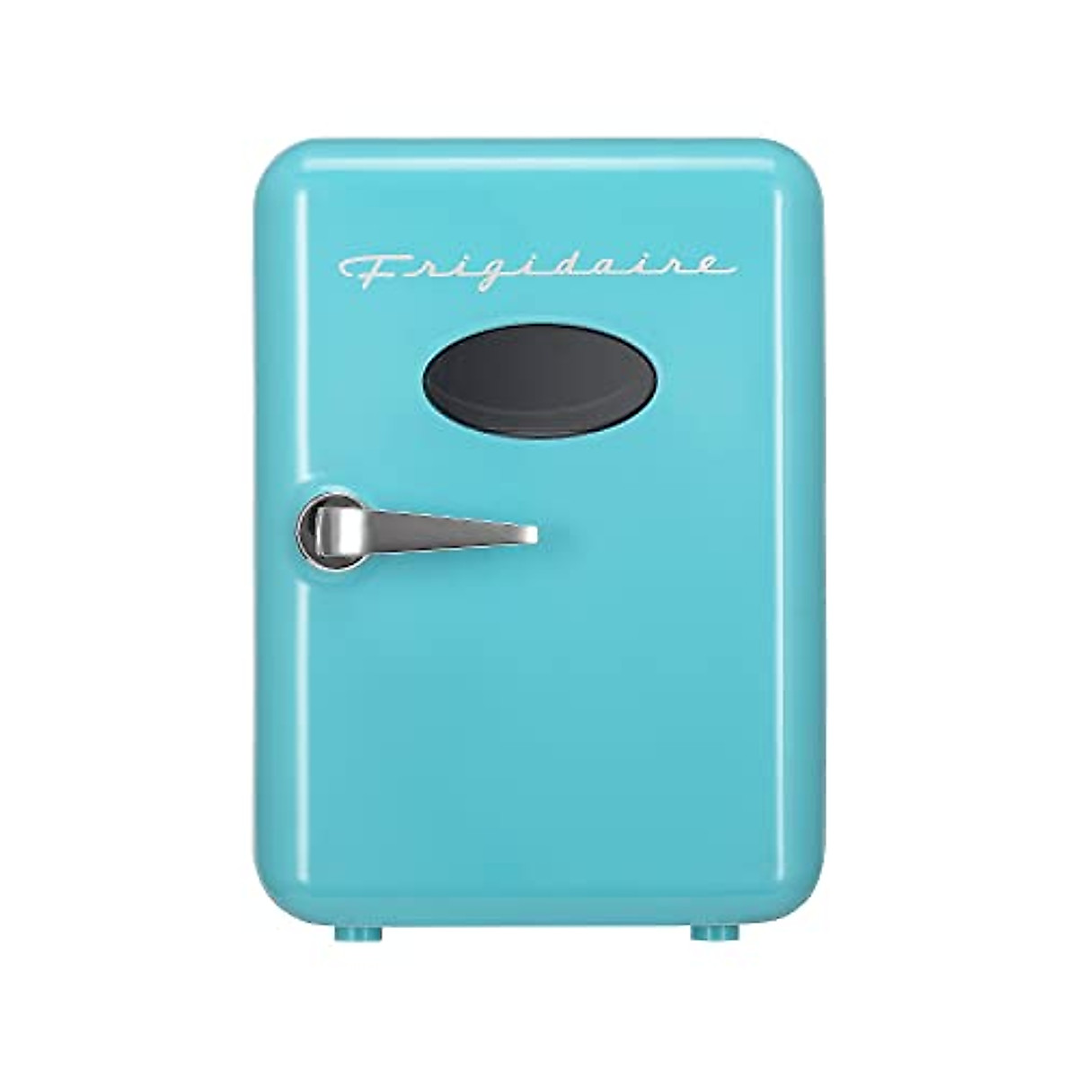Frigidaire EFMIS137-BLUE Portable Retro 6-can Mini Fridge, Blue