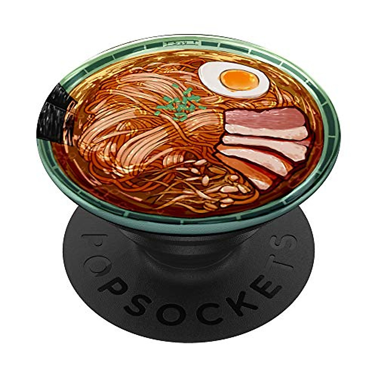 Ramen Noodle Japanese Food Kawaii Anime lovers Gift PopSockets PopGrip: Swappable Grip for Phones & Tablets