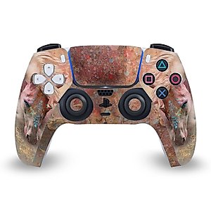 Head Case Designs Officially Licensed Jena DellaGrottaglia Horse Animals Vinyl Faceplate Sticker Gaming Skin Decal Cover Compatible With Sony PlayStation 5 PS5 DualSense Controller
