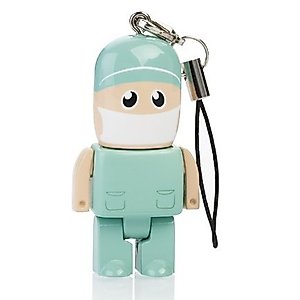 D-CLICK TM 4GB/8GB/16GB/32GB/64GB/Cool USB High speed Flash Memory Stick Pen Drive Disk (8GB, Doctor-Blue)