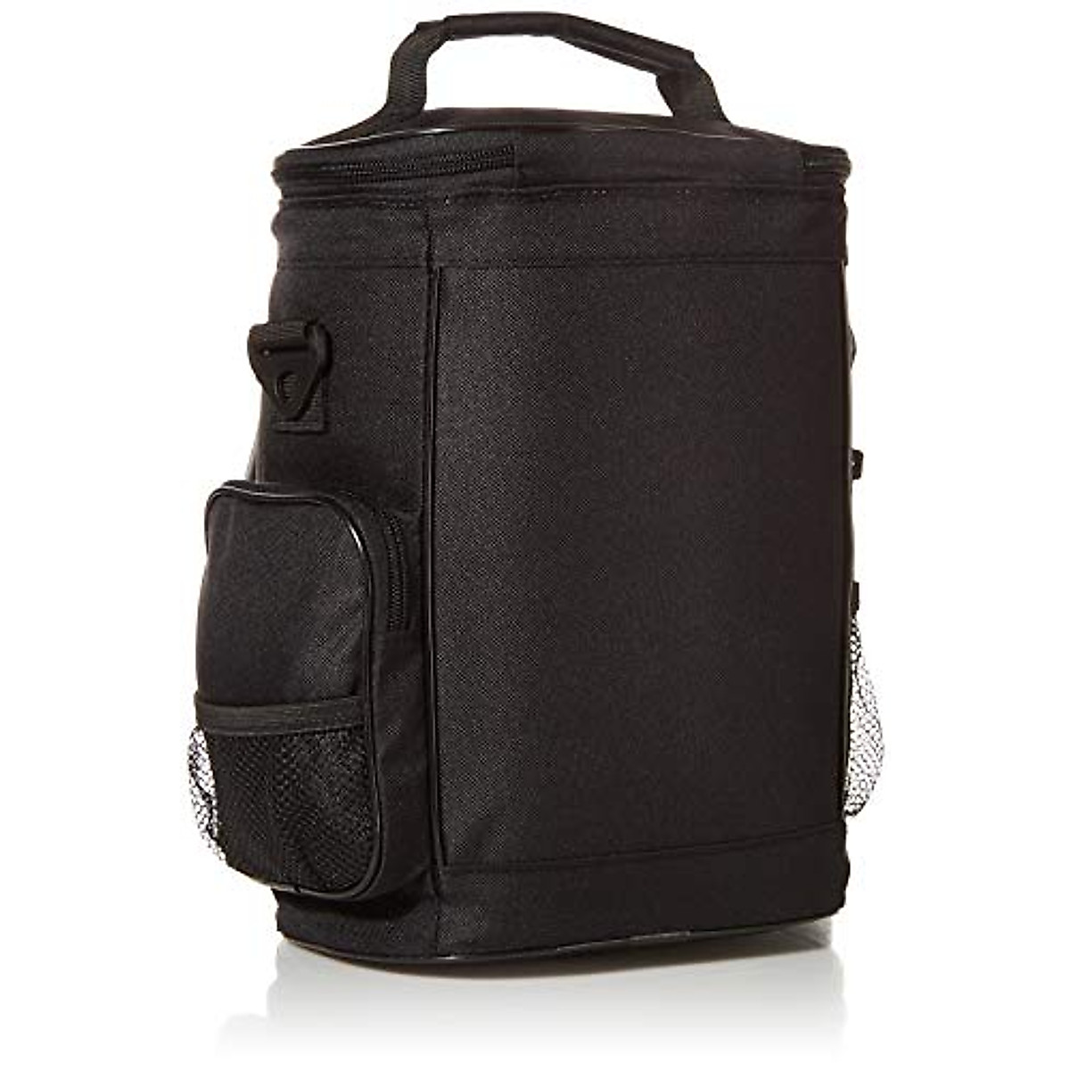 PGA Tour Unisex 10 Can Insulated Golf Cooler Bag, Black, One Size