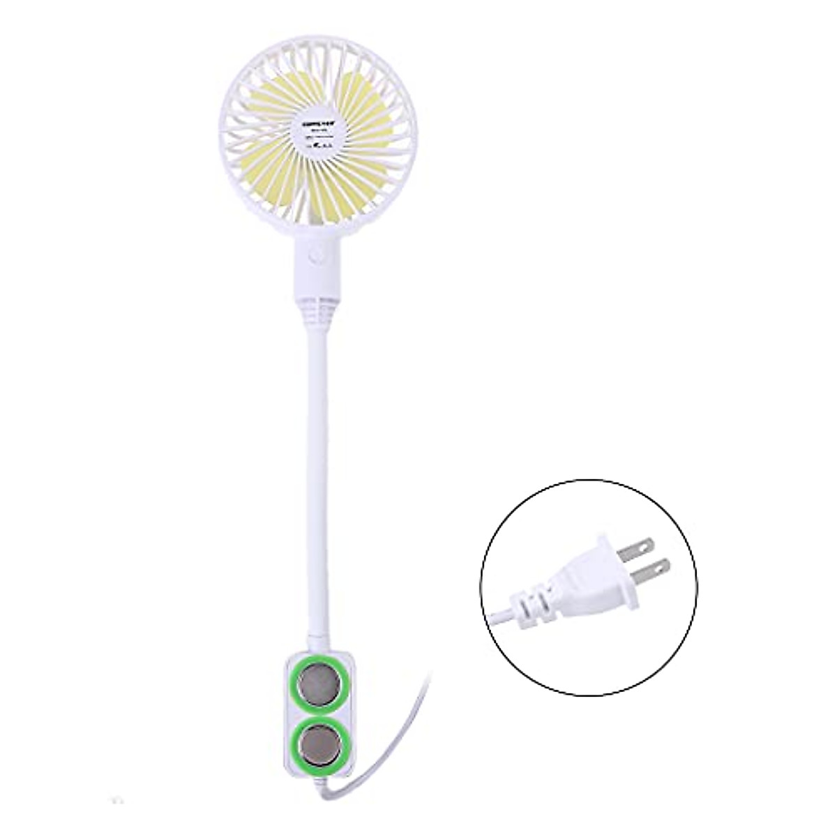 CXV 4.5inch 3-speed Flexible AC 100-240V Fan Magnetic Base for Sewing Machine Metal Lathe Workbench Machinist Bench Grinder