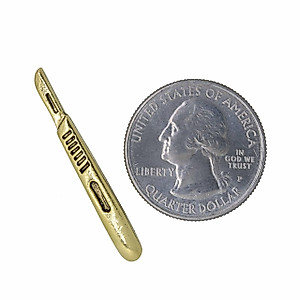 Jim Clift Design Scalpel Gold Lapel Pin - 1 Count