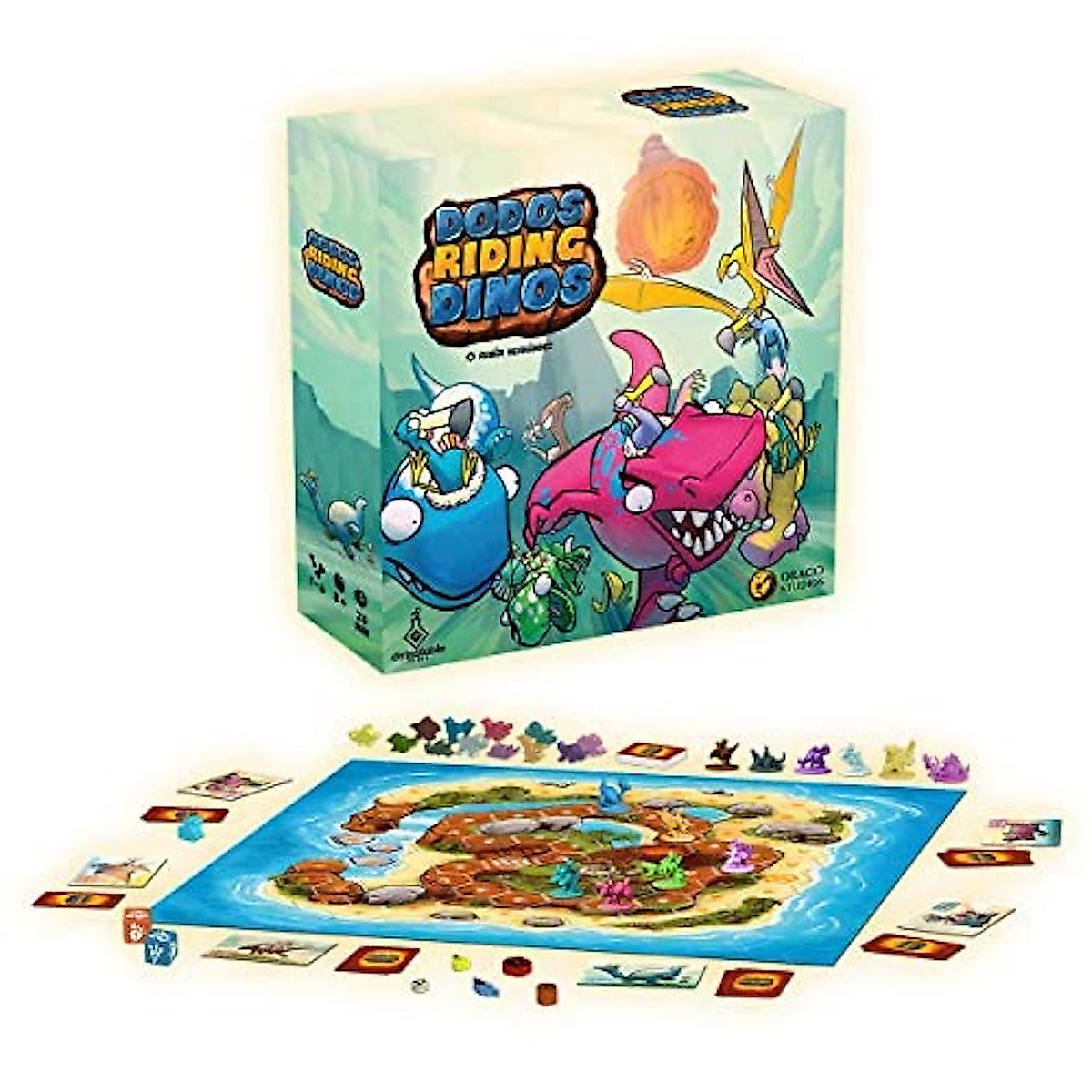 Draco Studios: Dodos Riding Dinosaurs The Board Game
