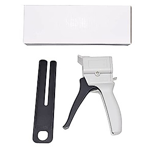 NEWCOMDIGI Dispenser Gun, Epoxy Glue Gun, Impression Mixing Dispensing Gun Applied to AB Plastic Tube (50ML)