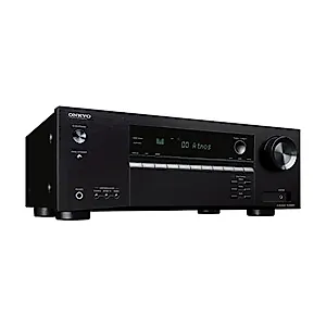 Onkyo TX-SR494 AV Receiver with 4K Ultra HD | Dolby Atmos | DTS: X | Hi-Res Audio (2019 Model)