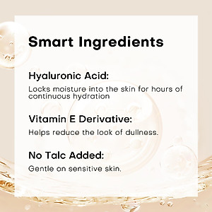 MISTINE Translucent Loose Setting Powder, Lightweight & Breathable Talc Free Translucent Powder, Brightens Skin,Blur Setting Powder, Semi-Matte Finish, Translucent White, 0.28 Oz