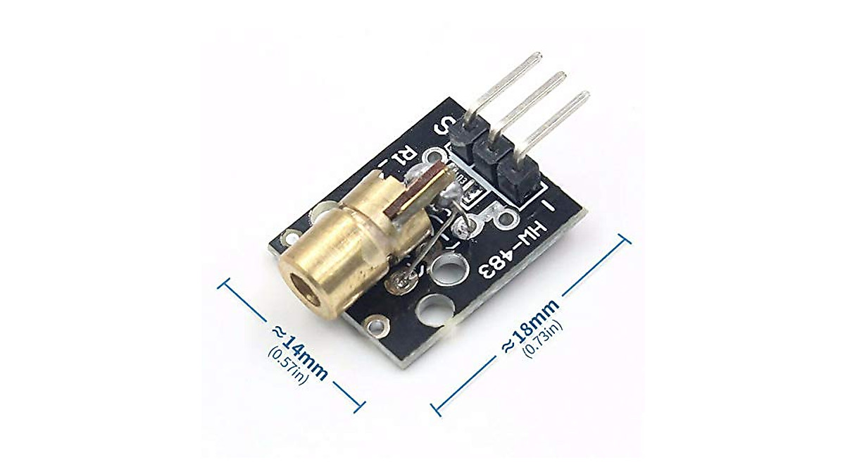 Acxico KY-008 Laser Sensor Module for Arduino AVR - 2 Sets