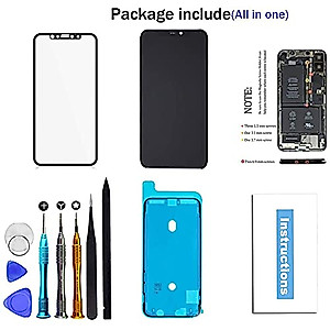Fixerman for iPhone XR Screen Replacement 6.1 inch,LCD Display Touch Screen Digitizer Assembly with Repair Tools, Compatible with Model A1984, A2105, A2106, A2108