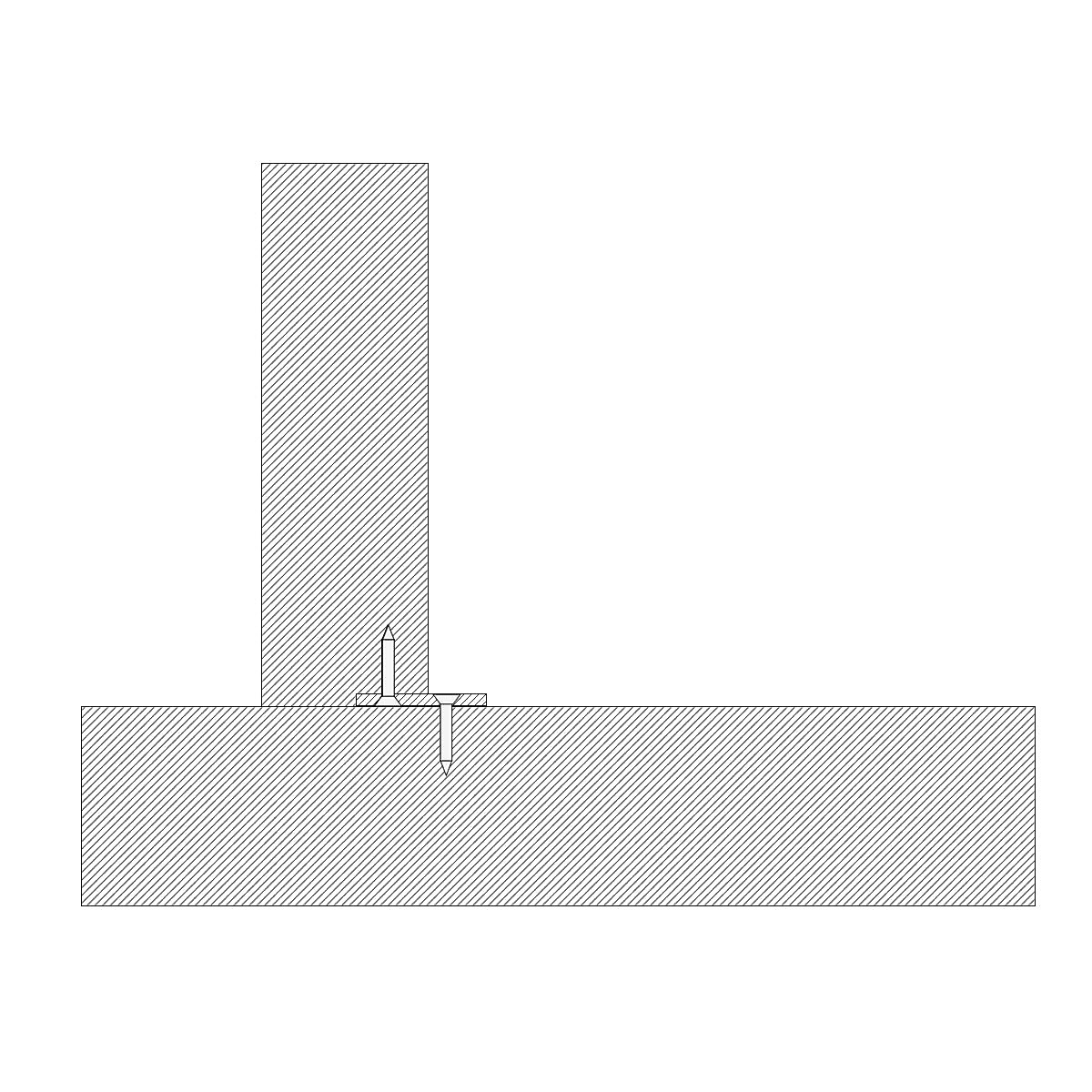 Figure 8 Fastener, Heavy Duty Table Top Fasteners, Desktop Clips Tabletop Connector Bracket (Black) (20) (40)