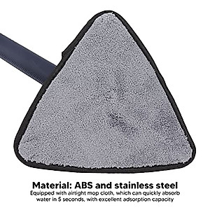 Extendable Triangle Mop, 360 Rotatable Adjustable Cleaning Mop Wall Mop Wall Cleaner Wall Scrubber for Home Bathtub Floor Wall