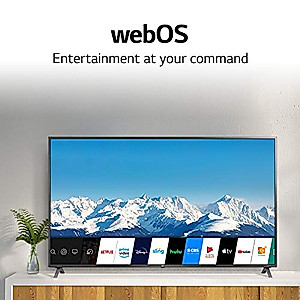 LG 85 Series 86” Alexa Built-in, Smart 4K UHD TV, Native 120Hz Refresh Rate, Dolby Cinema, Director Settings, Gaming Mode, with Magic Remote (86UN8570PUC, 2020)