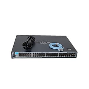 HP Procurve 2510G 48 Ports 4X SFP Switch w/Ears (Renewed)
