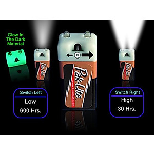 Pak-Lite Glow Top LED Light w/Alkaline Battery