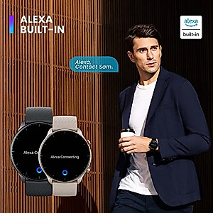 [2022 New Version] Amazfit GTR 2 Smart Watch for Men, Alexa Built-in, with Bluetooth Call & Text, GPS Fitness Tracker, 90 Sports Modes, Blood Oxygen Heart Rate Tracker, for Android iPhone, Black